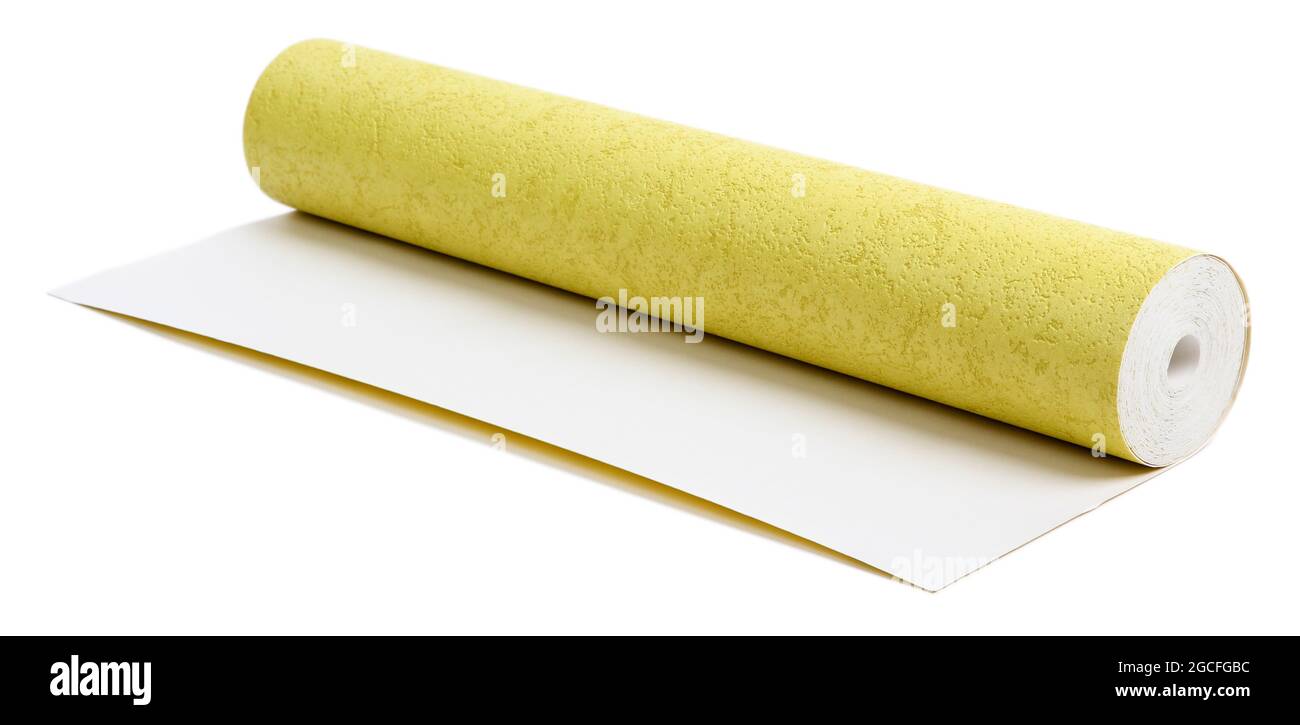 Wallpaper isolated on white Stock Photo - Alamy