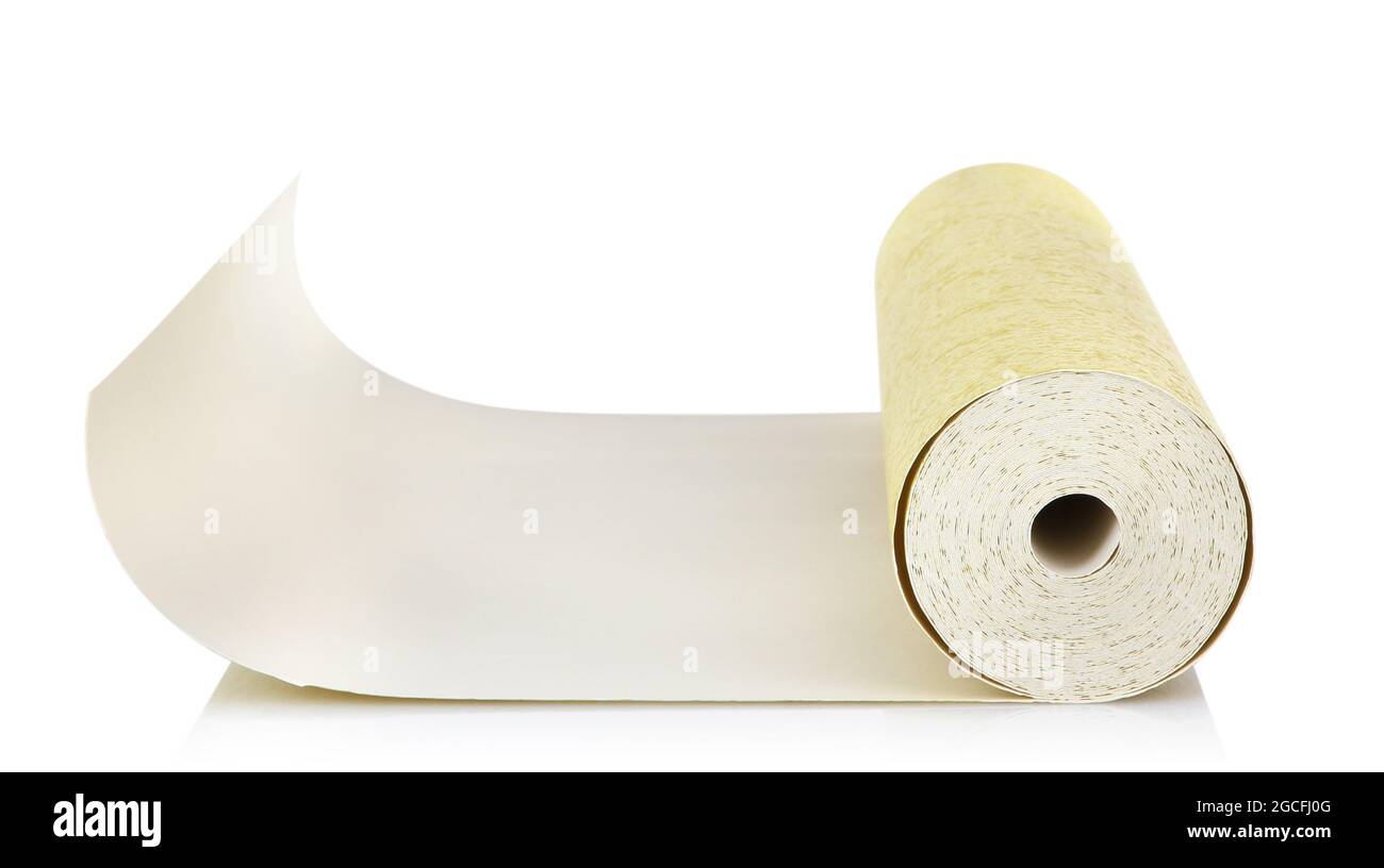 Wallpaper isolated on white Stock Photo - Alamy