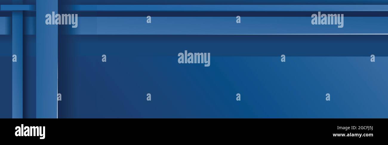 Abstract blue line background with glow and shadow - Vector ...