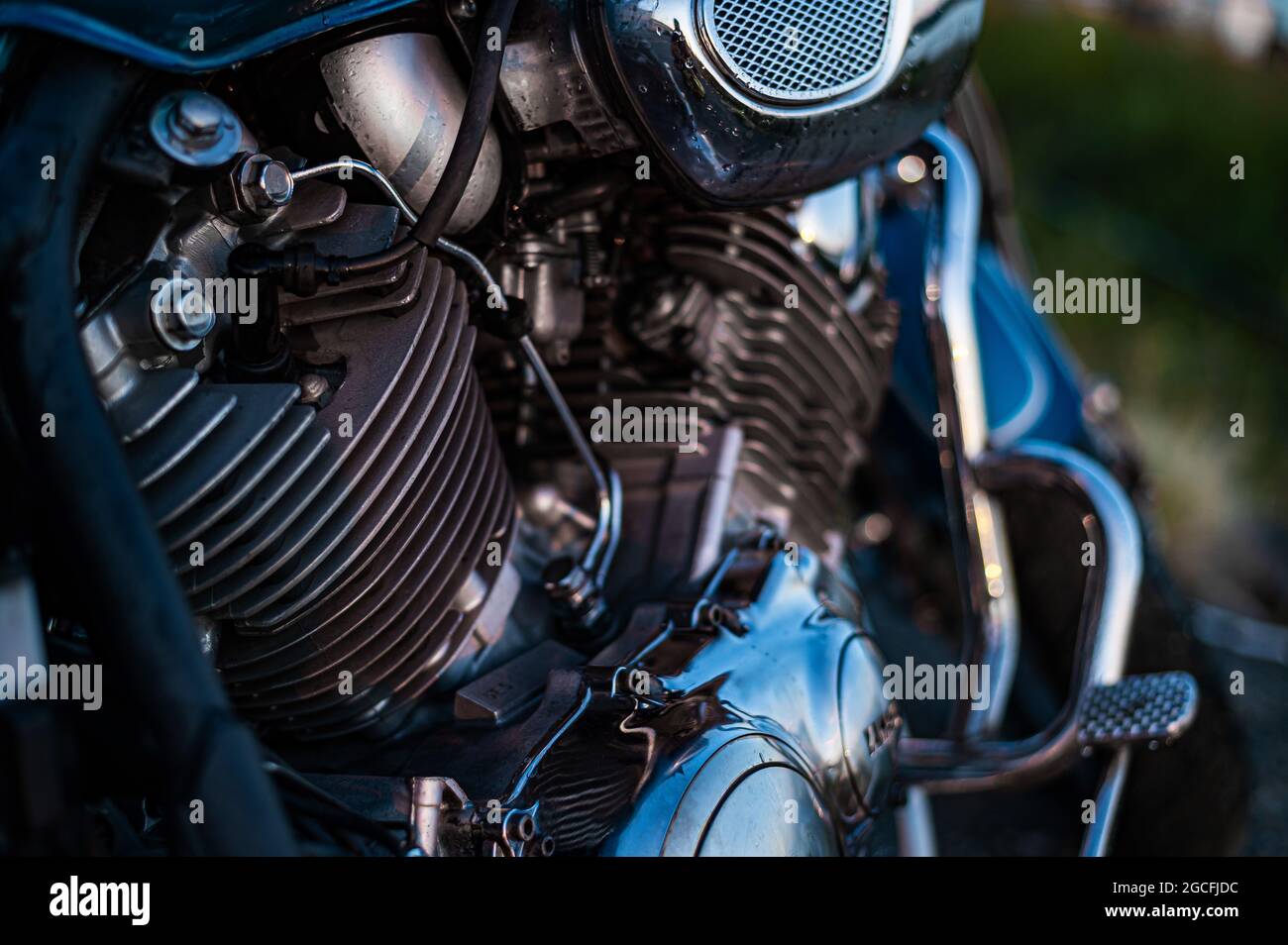 Chrome parts hi-res stock photography and images - Alamy