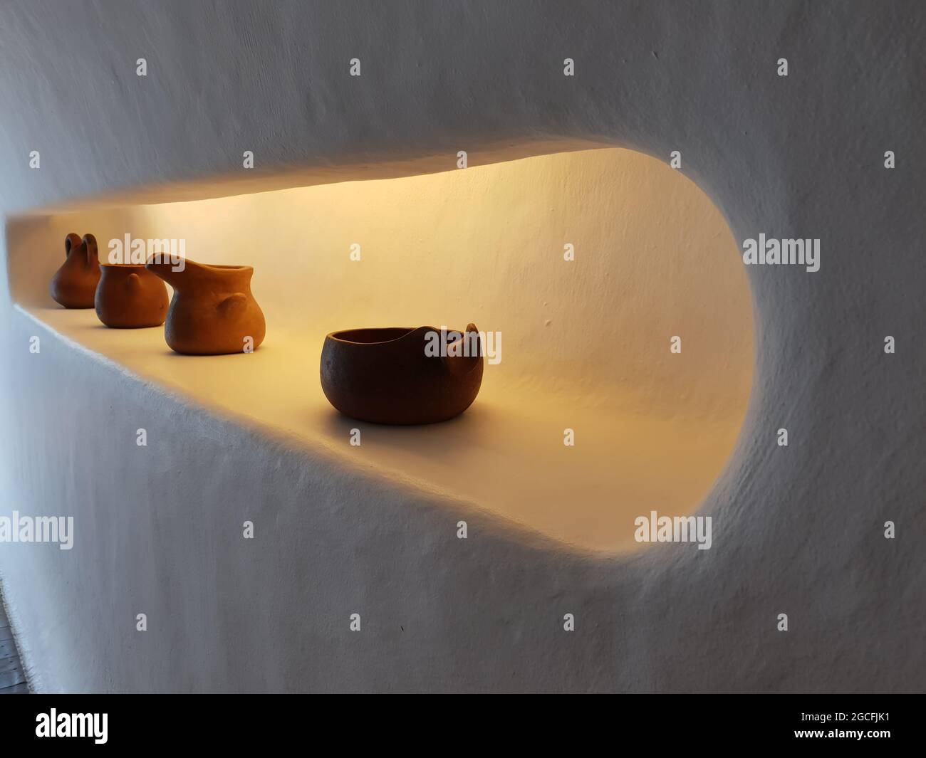 Inside Mirador del Rio - Entrance - Lanzarote, Spain Stock Photo - Alamy