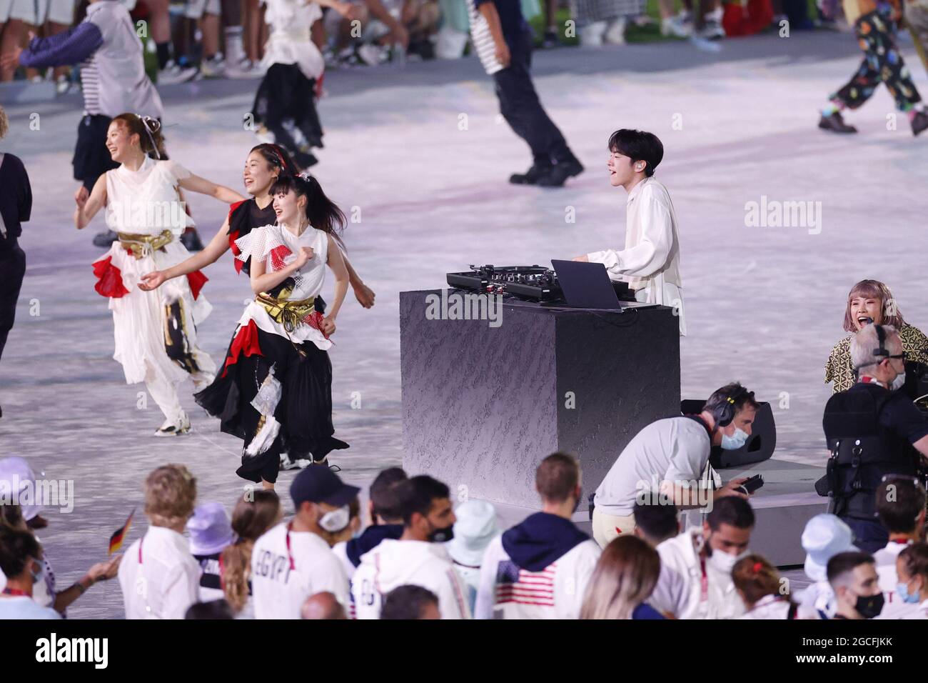 Illustration during the Olympic Games Tokyo 2020, Closing Ceremony on ...
