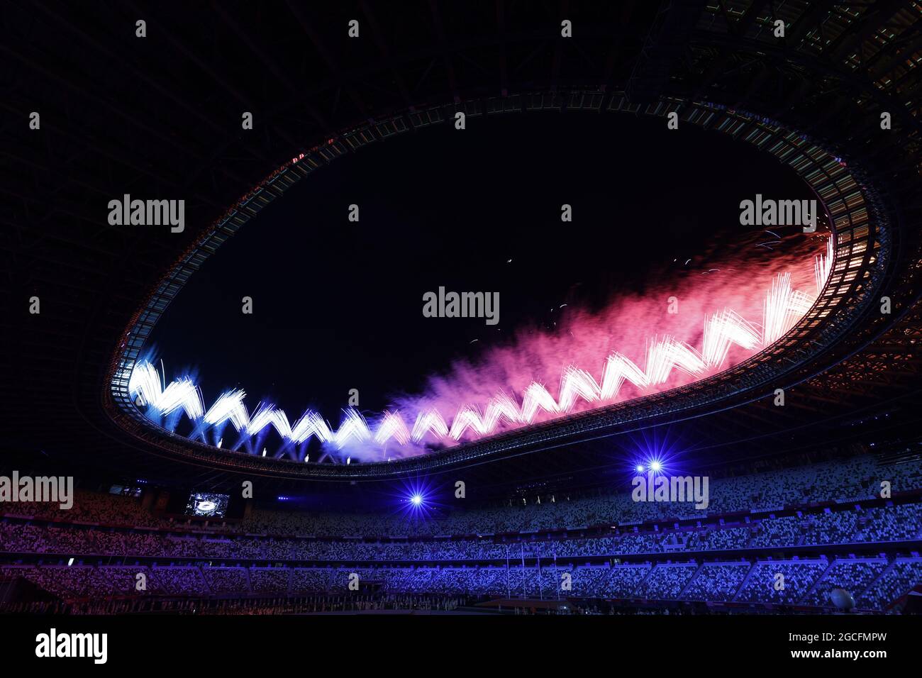 Illustration during the Olympic Games Tokyo 2020, Closing Ceremony on ...