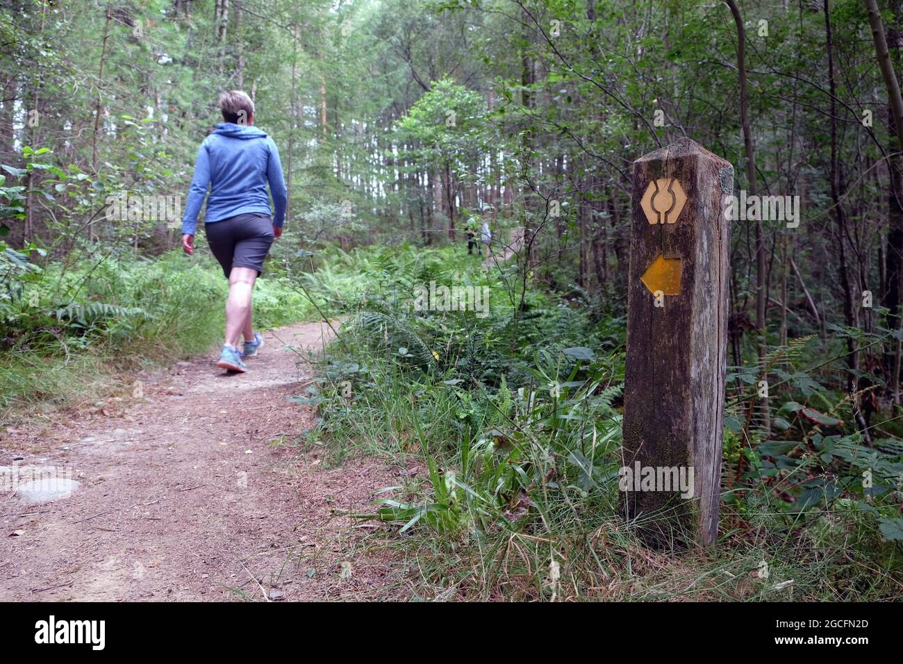 West highland way sign hi-res stock photography and images - Alamy