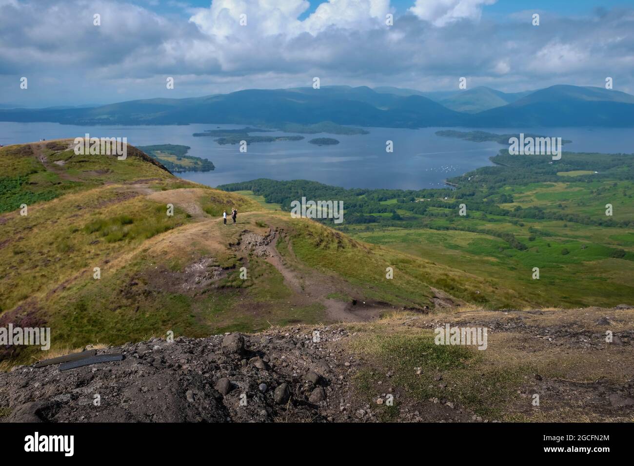 Conic Hill walk, Loch Lomond, Scotland Stock Photo - Alamy