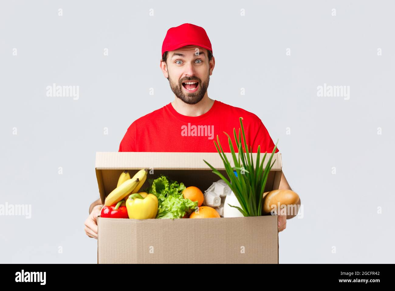 Bearded groceries hi-res stock photography and images - Alamy