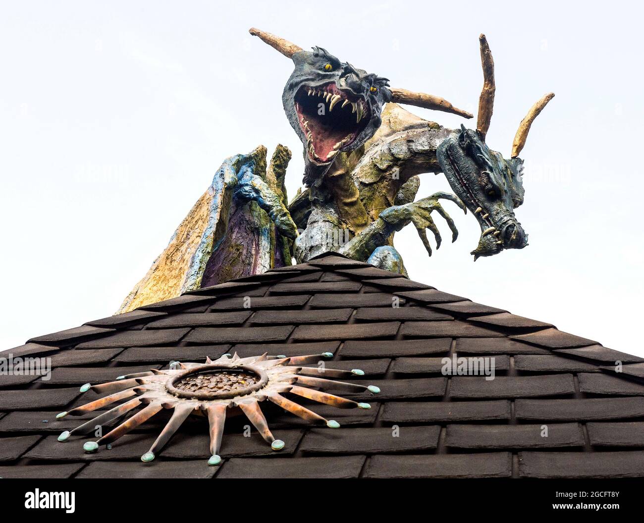 Carbondale, Illinois, USA. 08th Aug, 2021. Boo Castle Park, also known ...