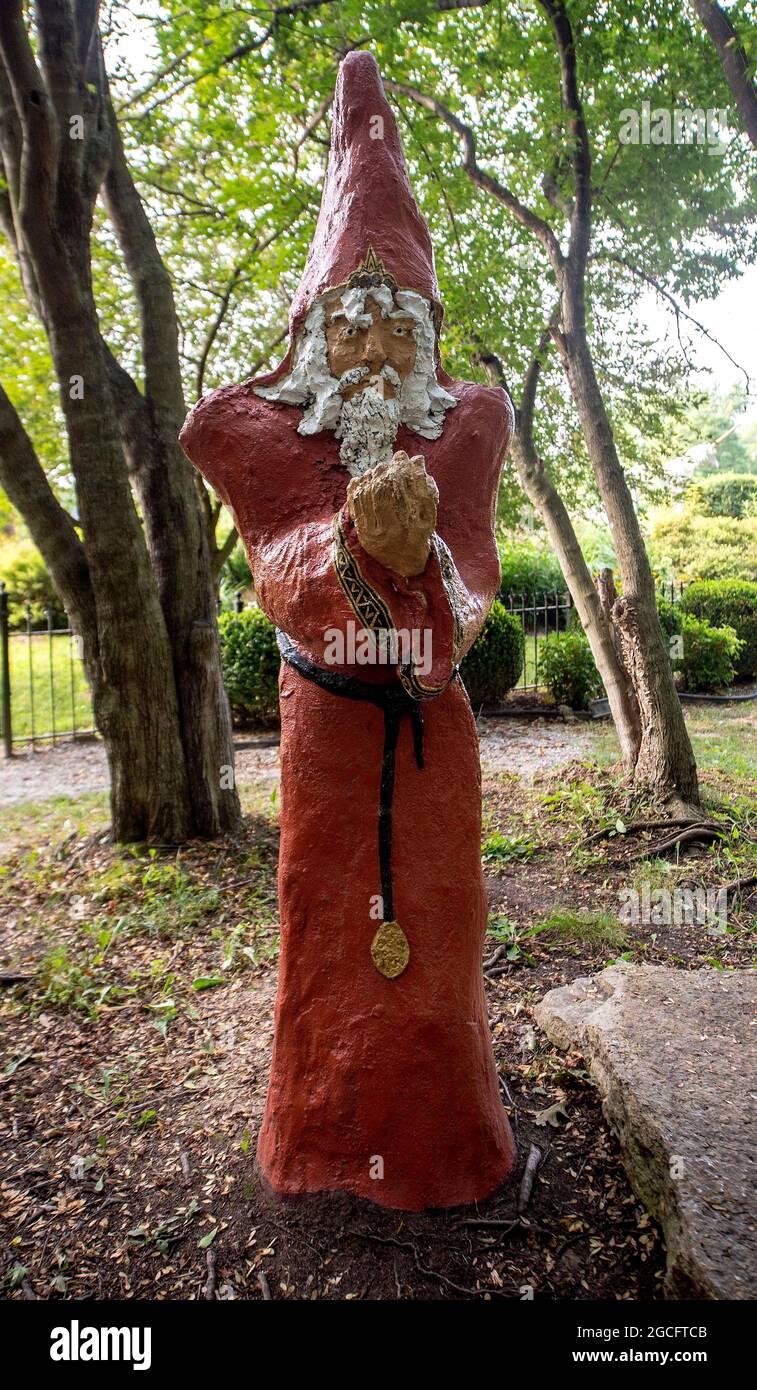 Carbondale, Illinois, USA. 08th Aug, 2021. Boo Castle Park, also known ...