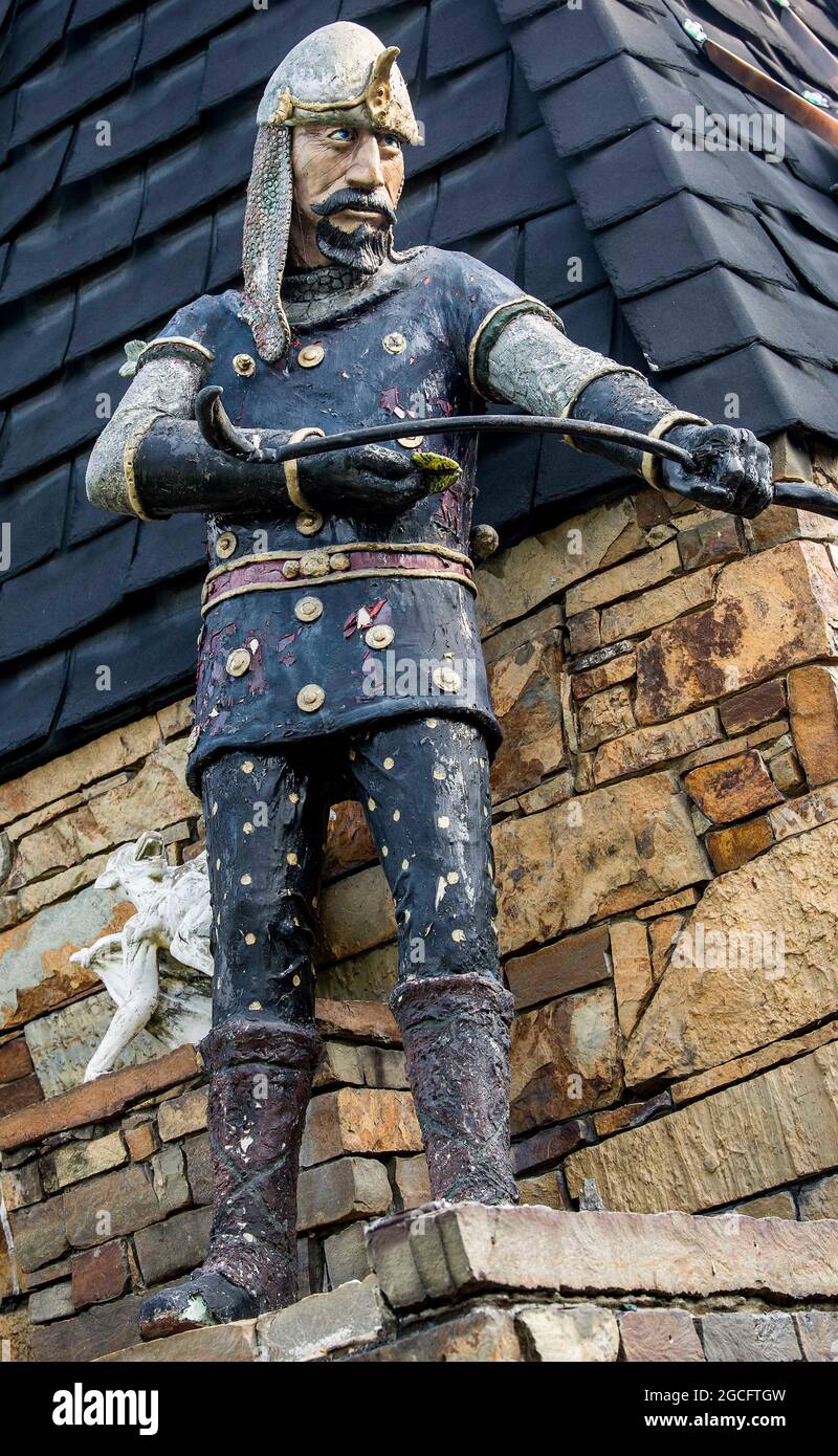 Carbondale, Illinois, USA. 08th Aug, 2021. Boo Castle Park, also known ...