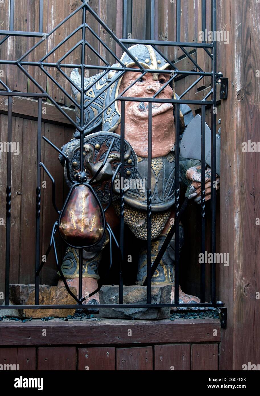 Carbondale, Illinois, USA. 08th Aug, 2021. Boo Castle Park, also known ...