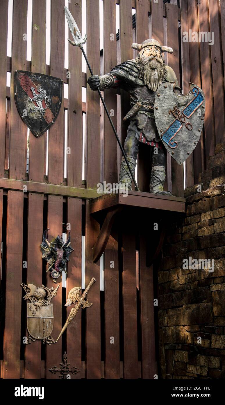 Carbondale, Illinois, USA. 08th Aug, 2021. Boo Castle Park, also known ...