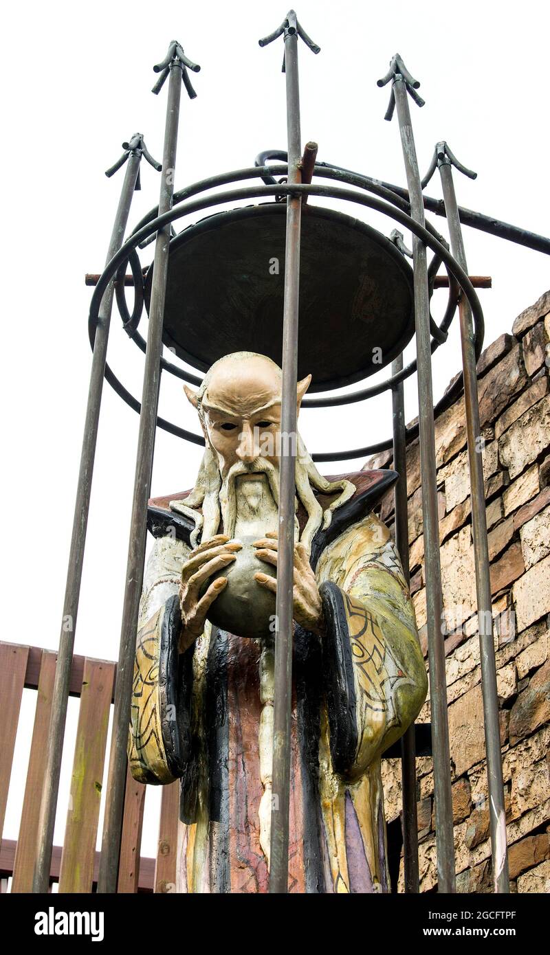 Carbondale, Illinois, USA. 08th Aug, 2021. Boo Castle Park, also known ...