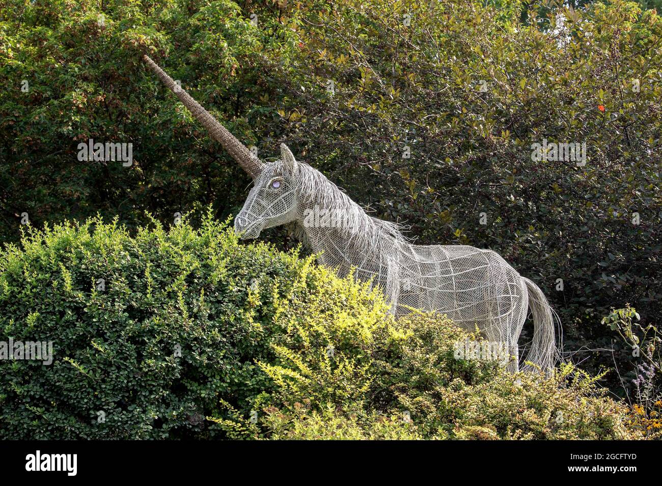 Carbondale, Illinois, USA. 08th Aug, 2021. Boo Castle Park, also known ...