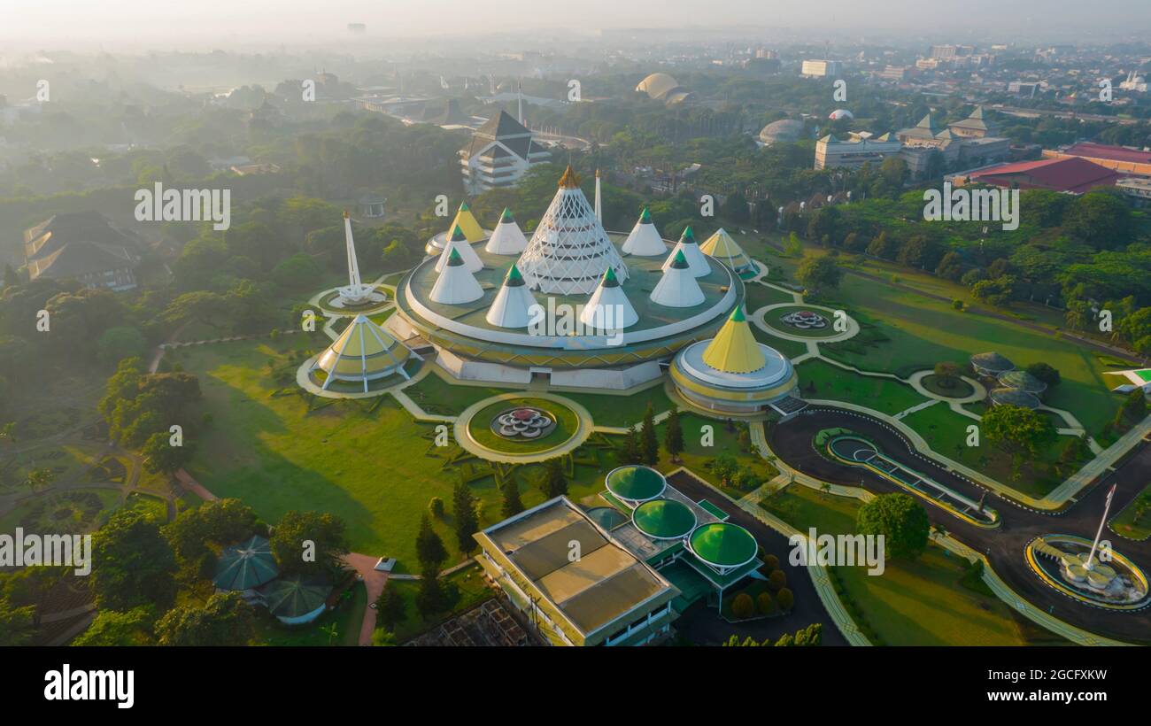 Aerial View of Museum Purna Bhakti Pertiwi (Indonesian National Veteran ...