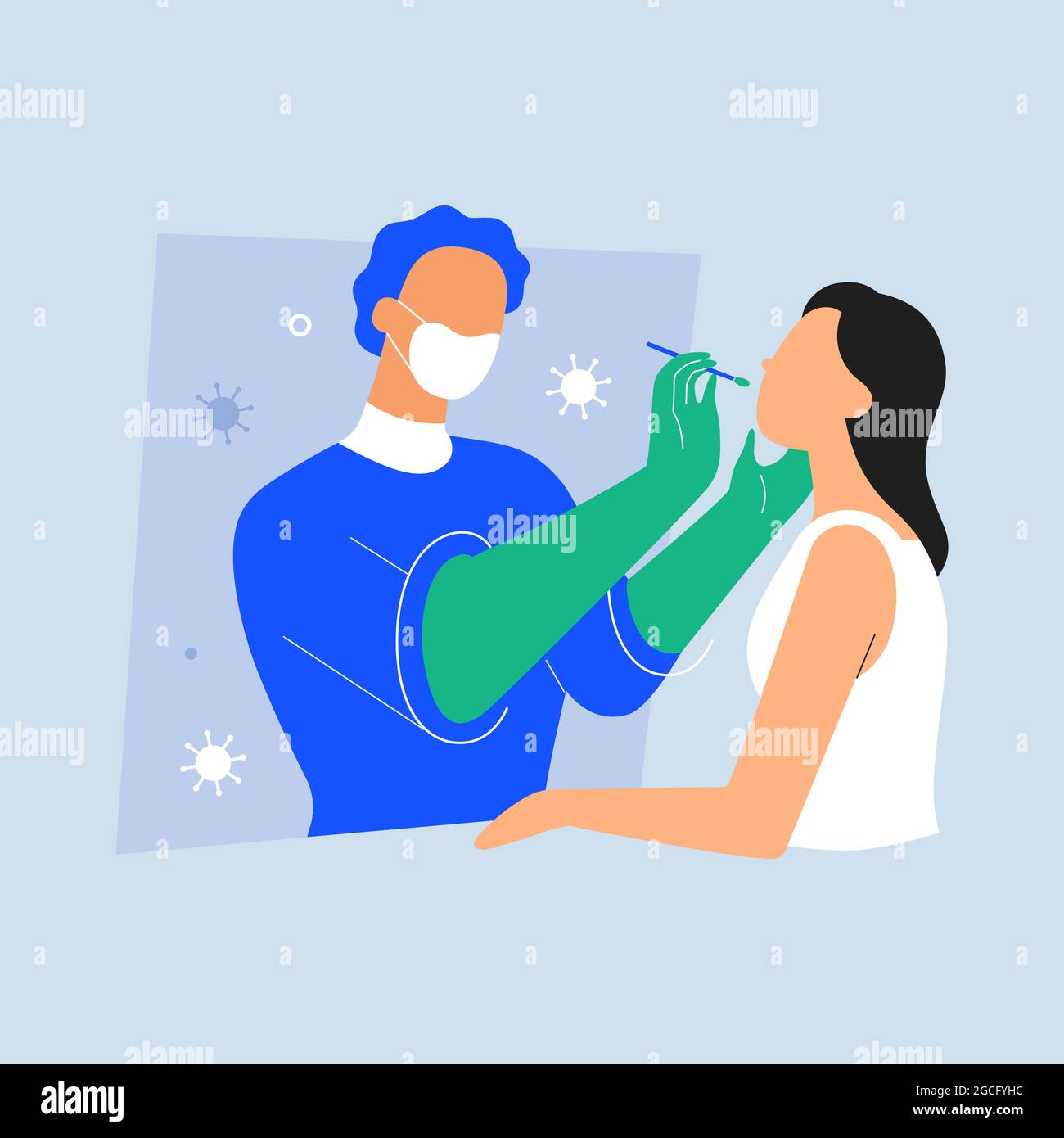 Testing walk Stock Vector Images - Alamy