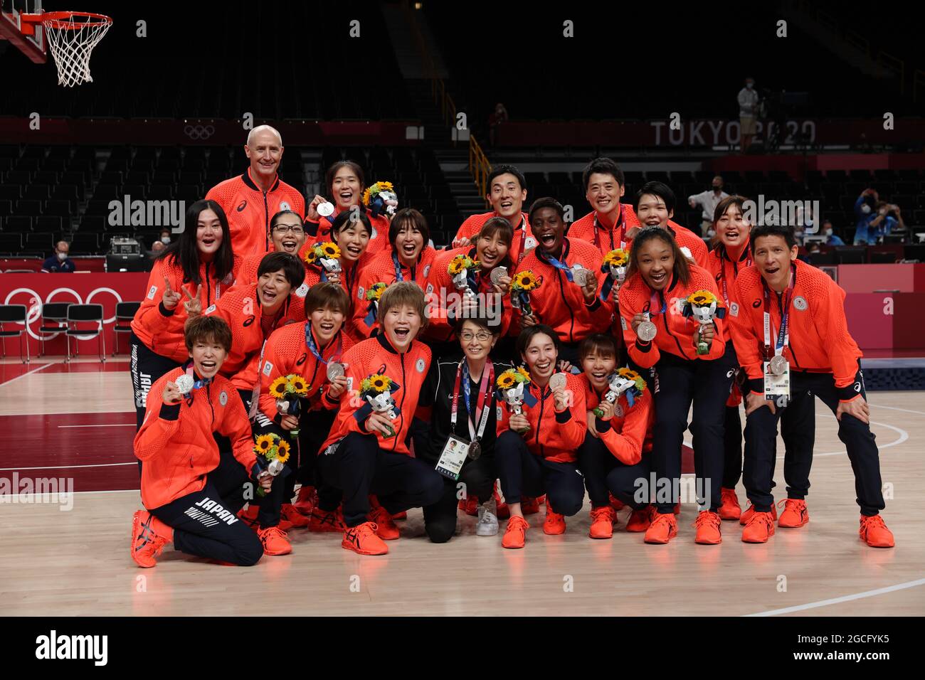 Japan women's team group (JPN), AUGAST 8, 2021 - Basketball : Women's ...