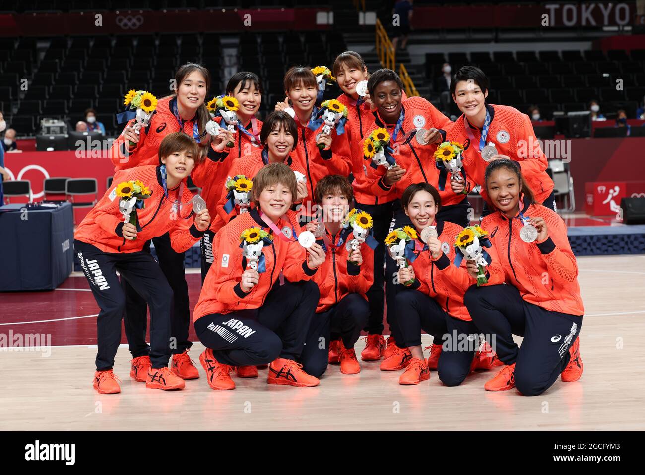 Japan women's team group (JPN), AUGAST 8, 2021 - Basketball : Women's ...