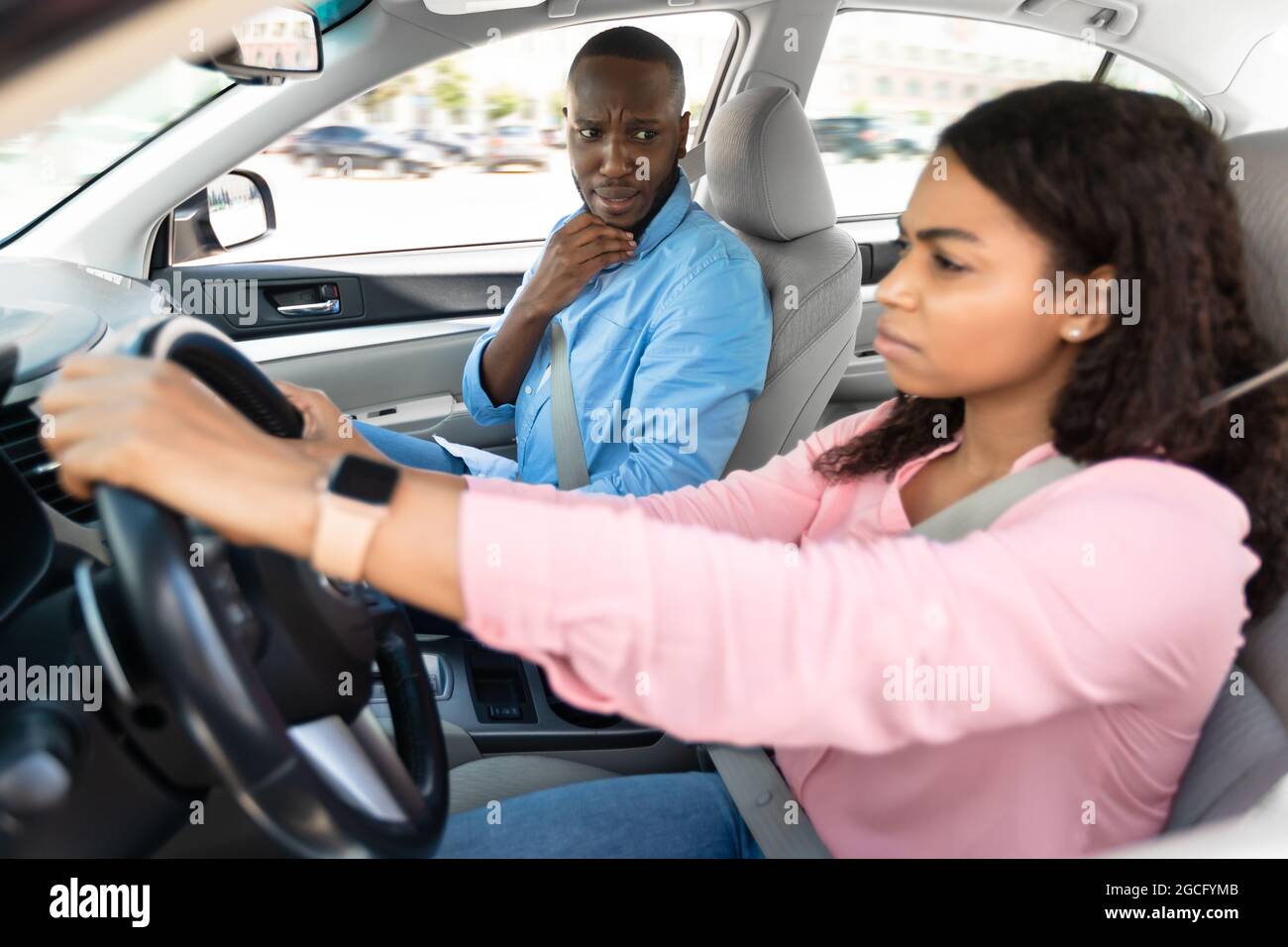 Driving test funny hi-res stock photography and images - Alamy