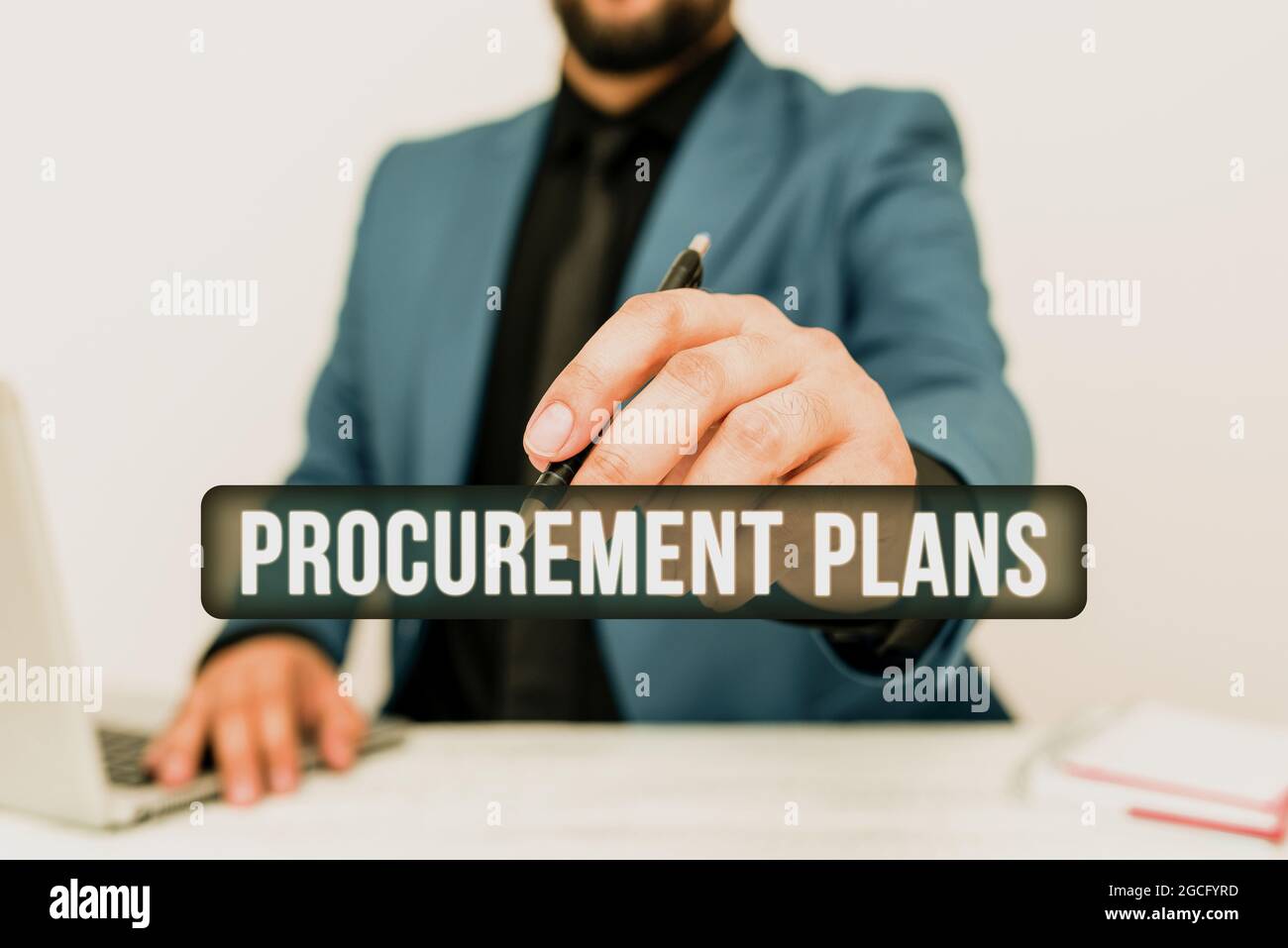 Sign displaying Procurement Plans. Internet Concept determining the ...