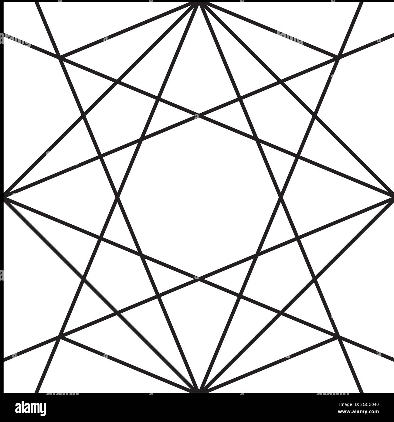 Mashrabiya tile design. Arabic vector pattern ideal for design ...