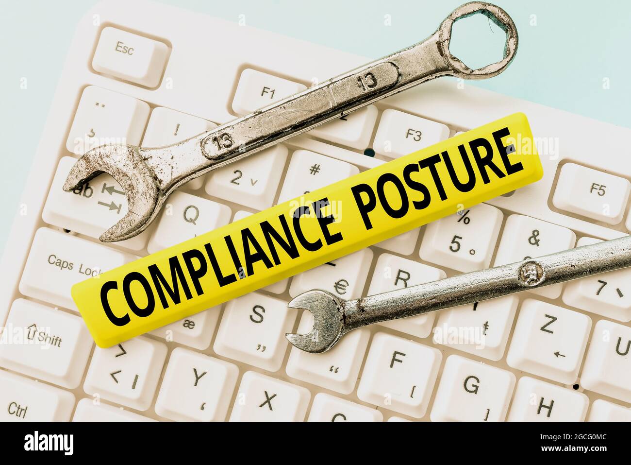 Hand writing sign Compliance Posture. Business showcase manage the ...