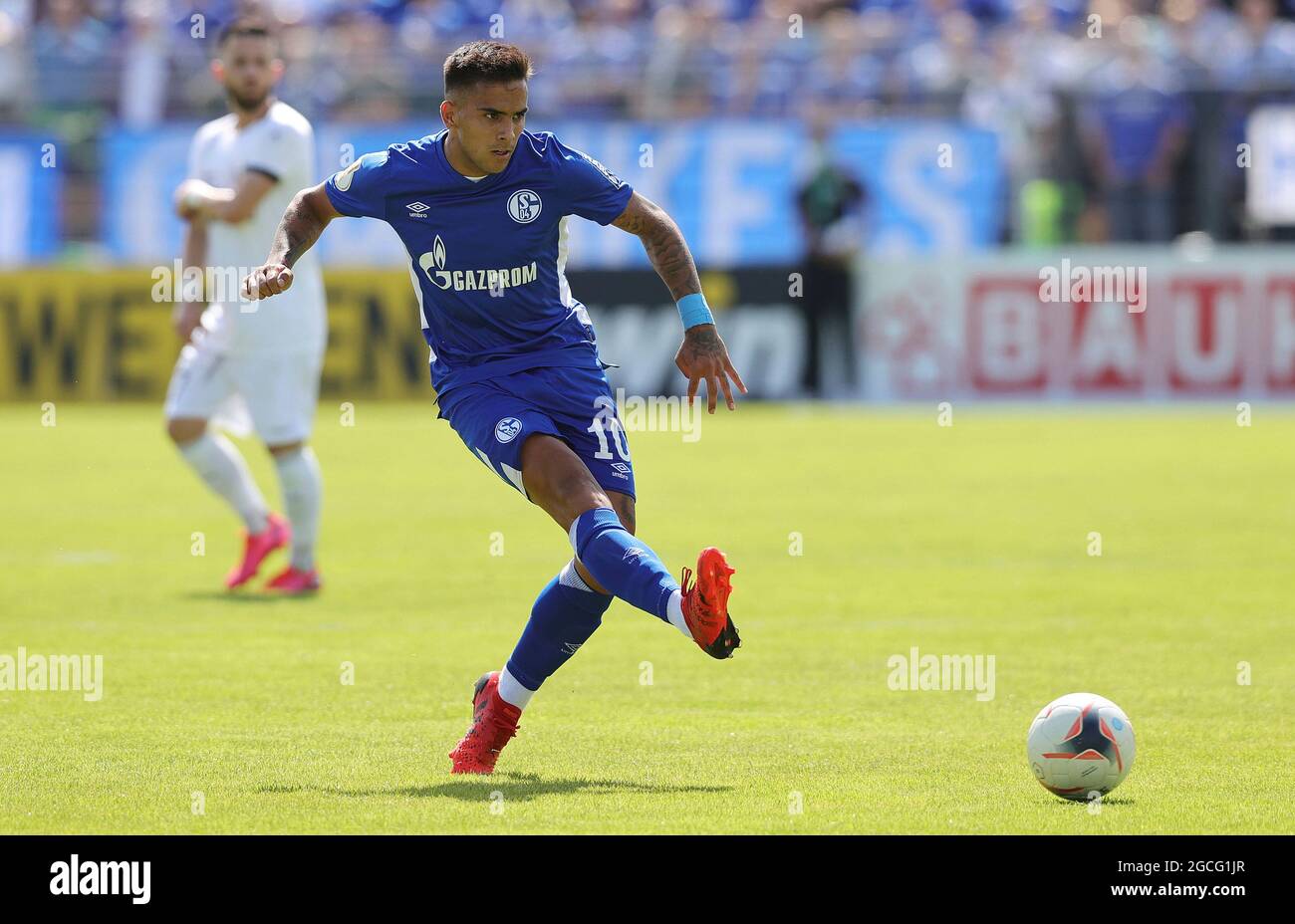 Villingen, Deutschland. 08th Aug, 2021. firo: 08.08.2021, Fuvuball, 2nd ...