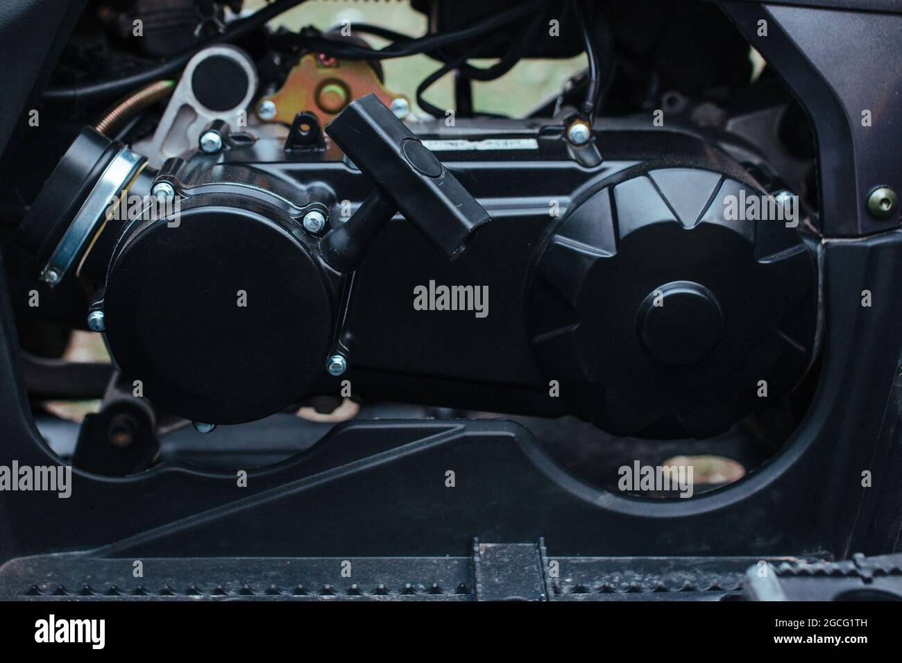 ATV internal combustion engine Stock Photo - Alamy
