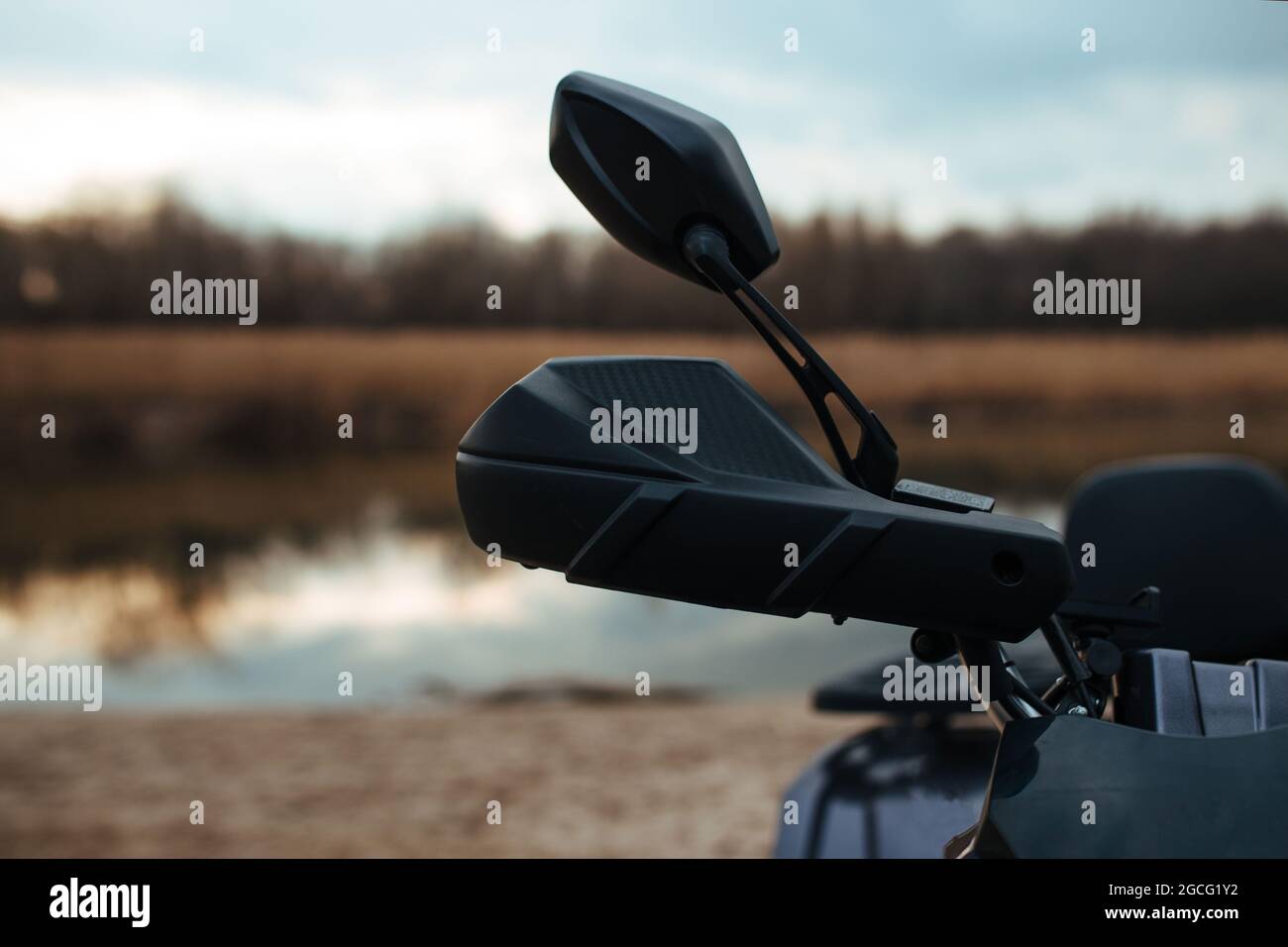 Atv steering wheel hi-res stock photography and images - Alamy