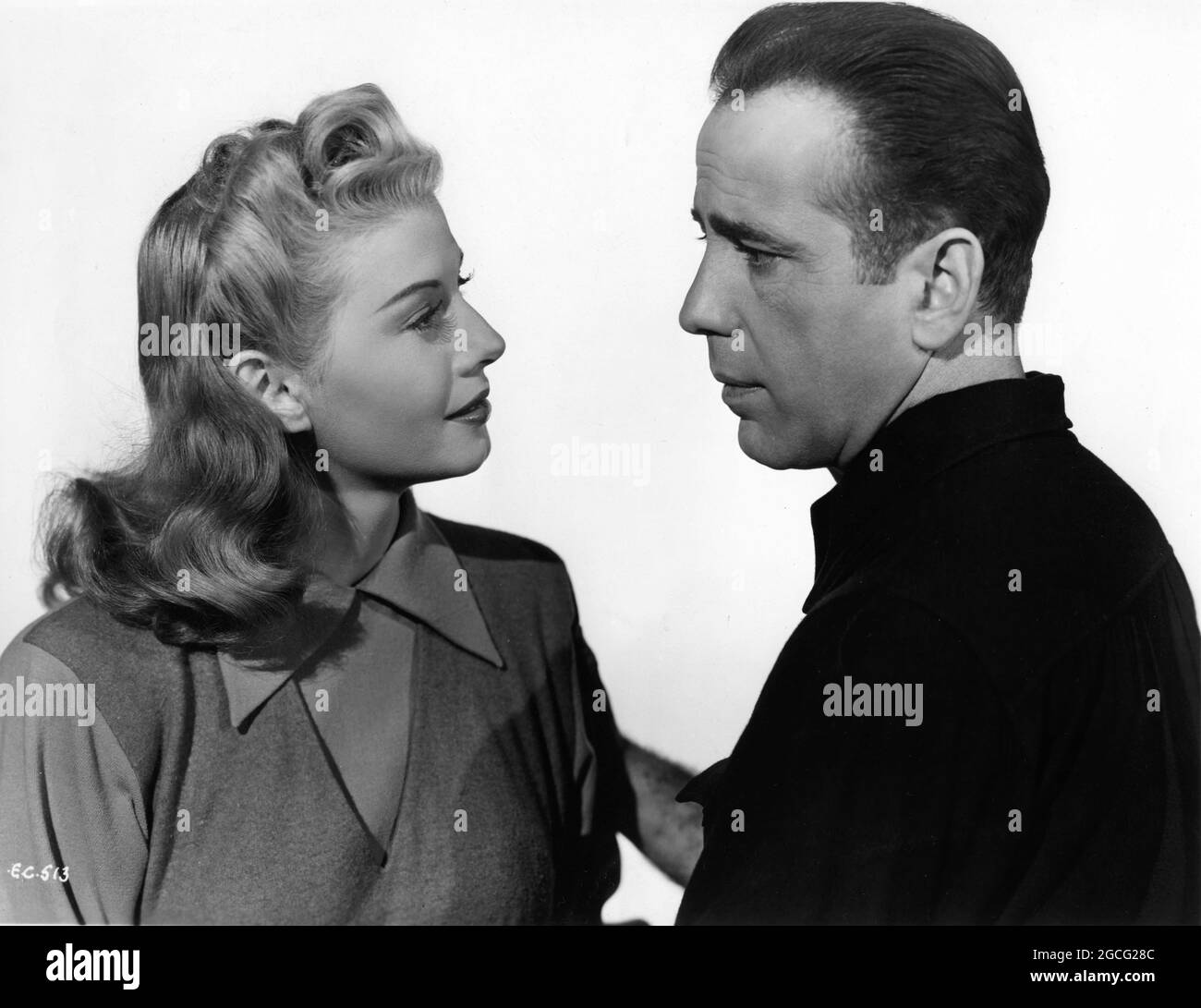 IRENE MANNING and HUMPHREY BOGART in THE BIG SHOT 1942 director LEWIS ...