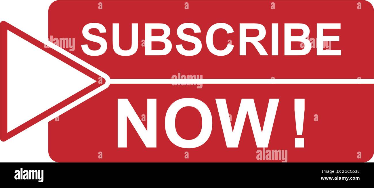 Subscribe now icon logo button template vector Stock Vector Image & Art ...