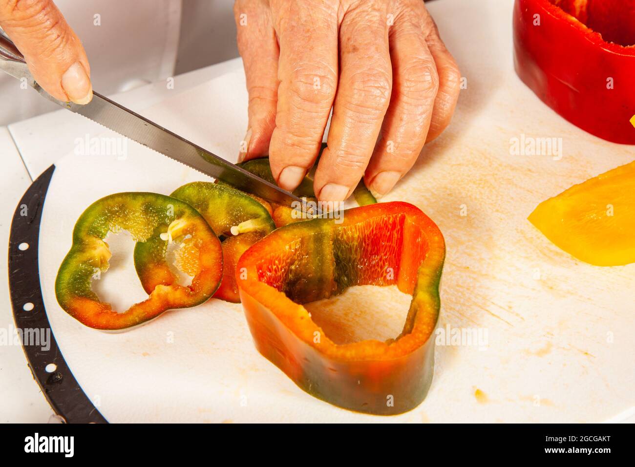 Fish marinade preparation steps Stock Photo - Alamy