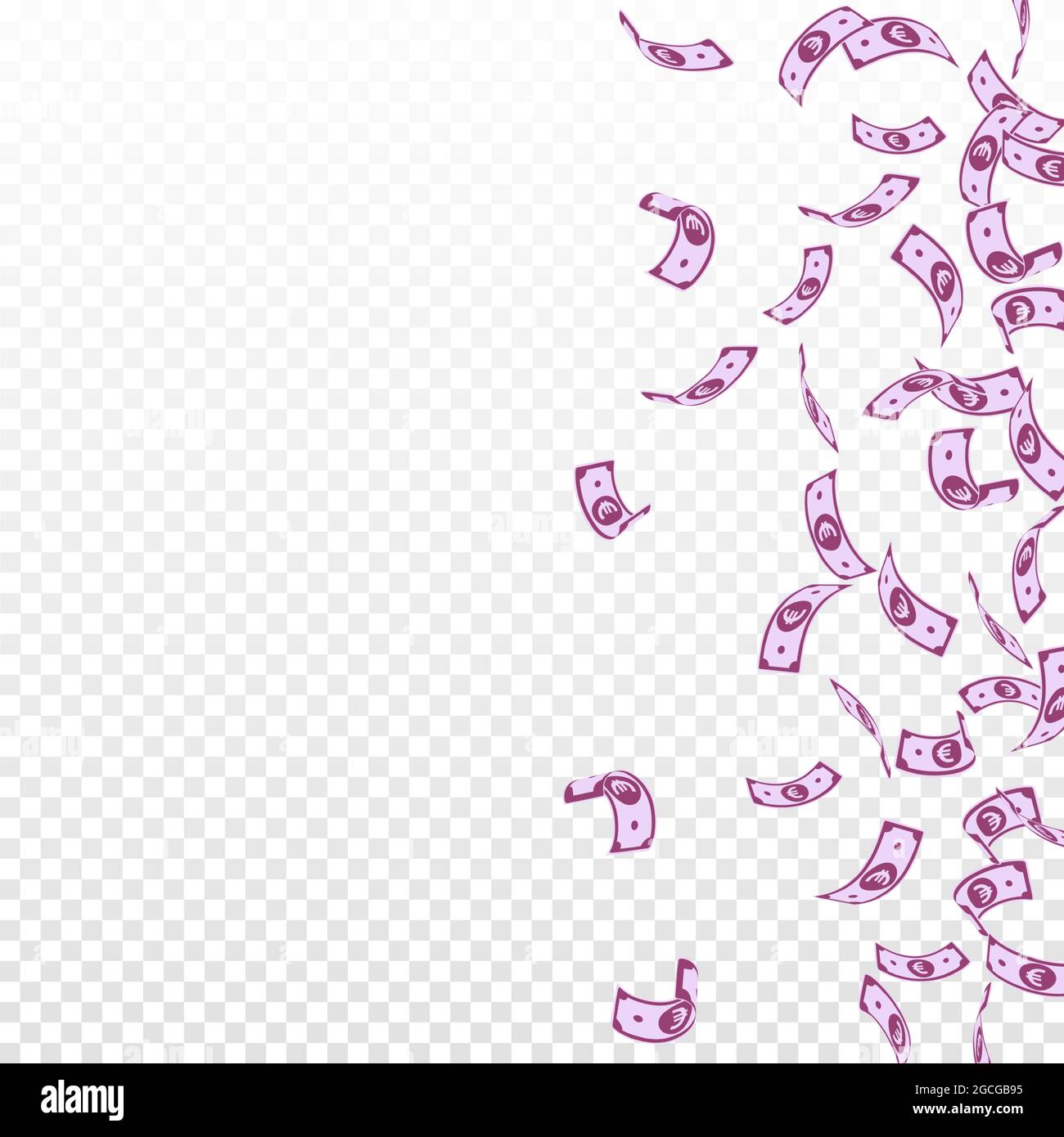 Money pile notes euro Stock Vector Images - Alamy