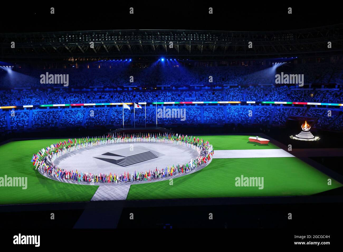General view, AUGUST 8, 2021 : Tokyo 2020 Olympic Games Closing ...