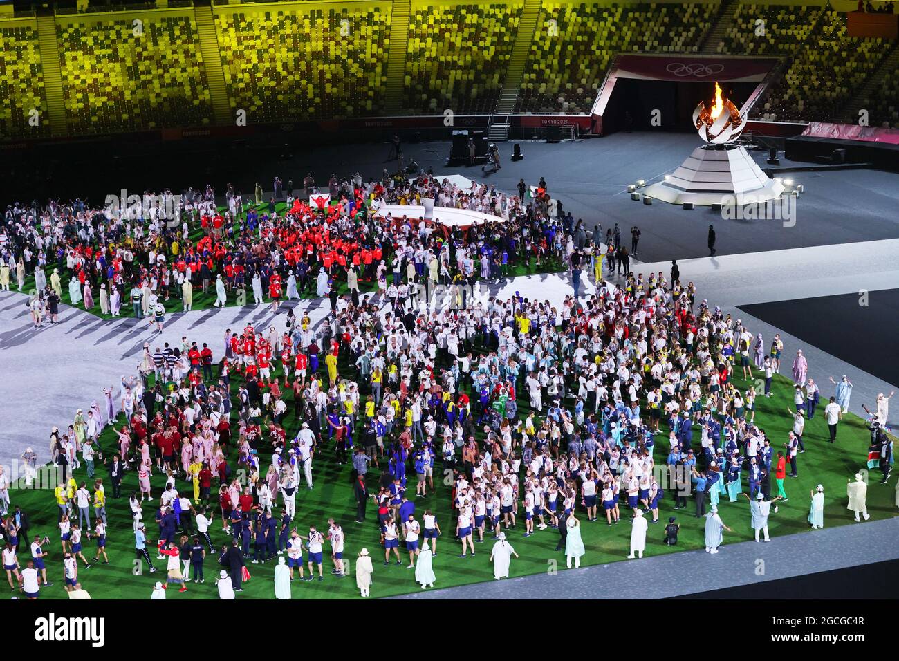 General view, AUGUST 8, 2021 : Tokyo 2020 Olympic Games Closing ...