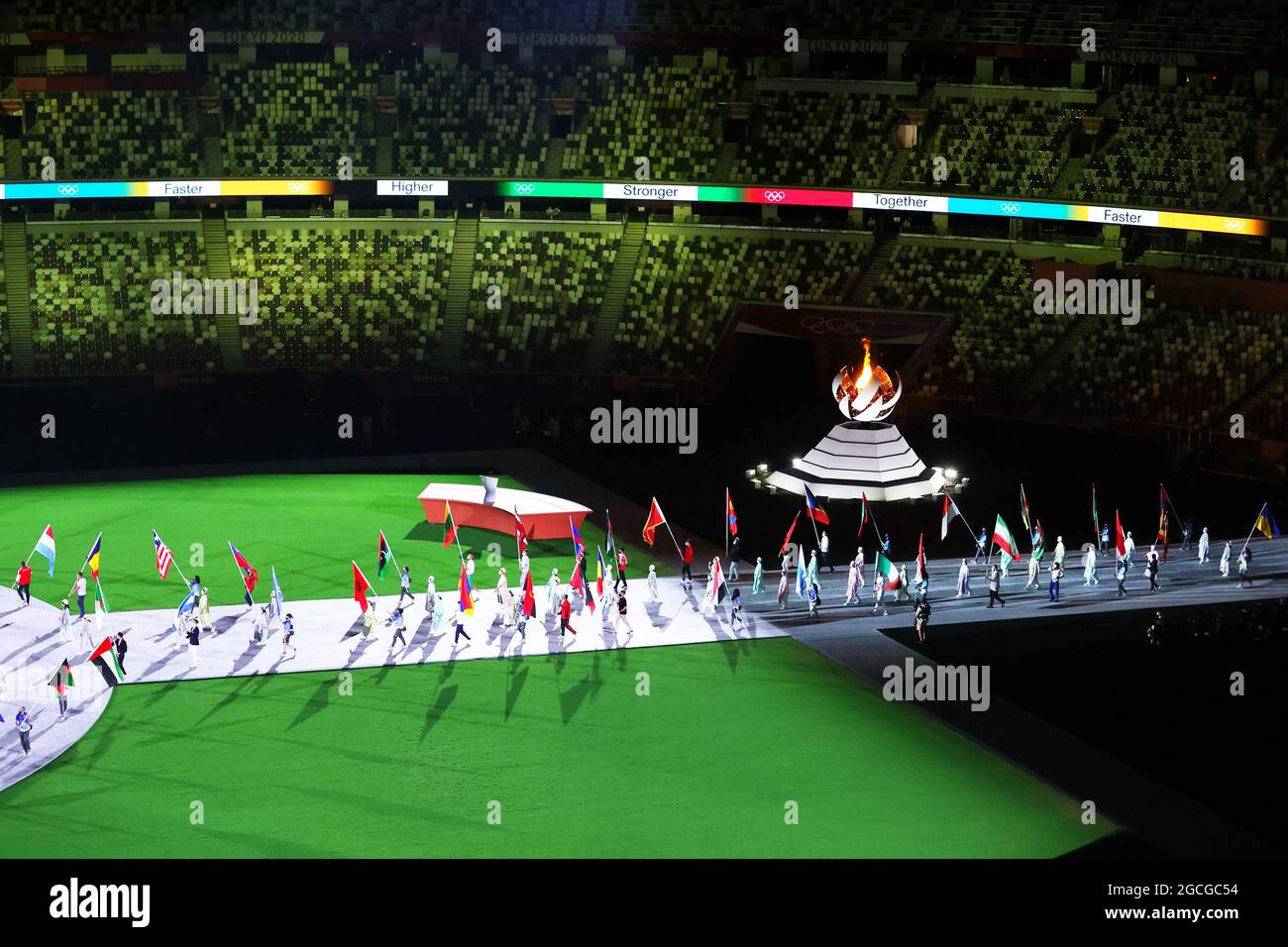 General view, AUGUST 8, 2021 : Tokyo 2020 Olympic Games Closing ...