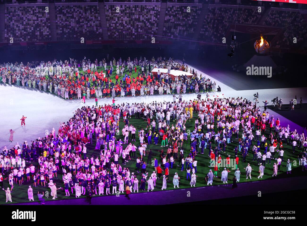 General view, AUGUST 8, 2021 : Tokyo 2020 Olympic Games Closing ...
