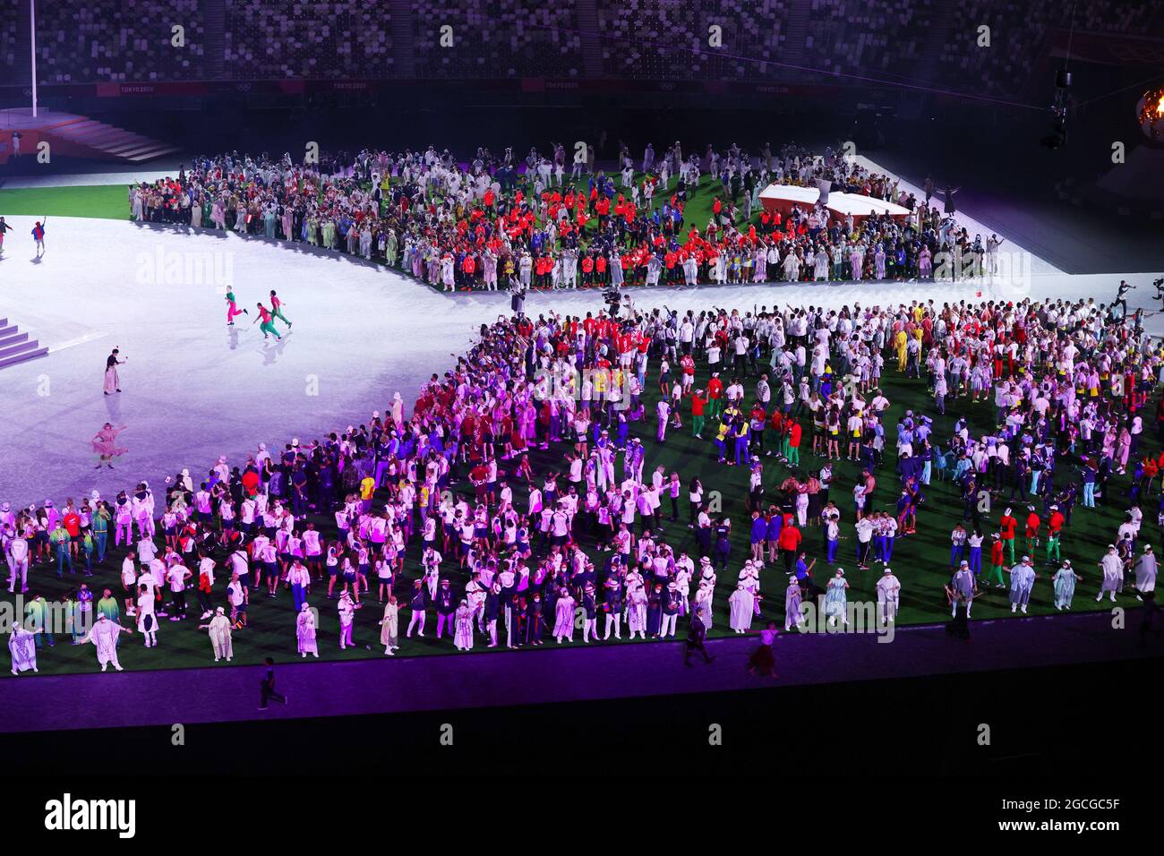 General view, AUGUST 8, 2021 : Tokyo 2020 Olympic Games Closing ...