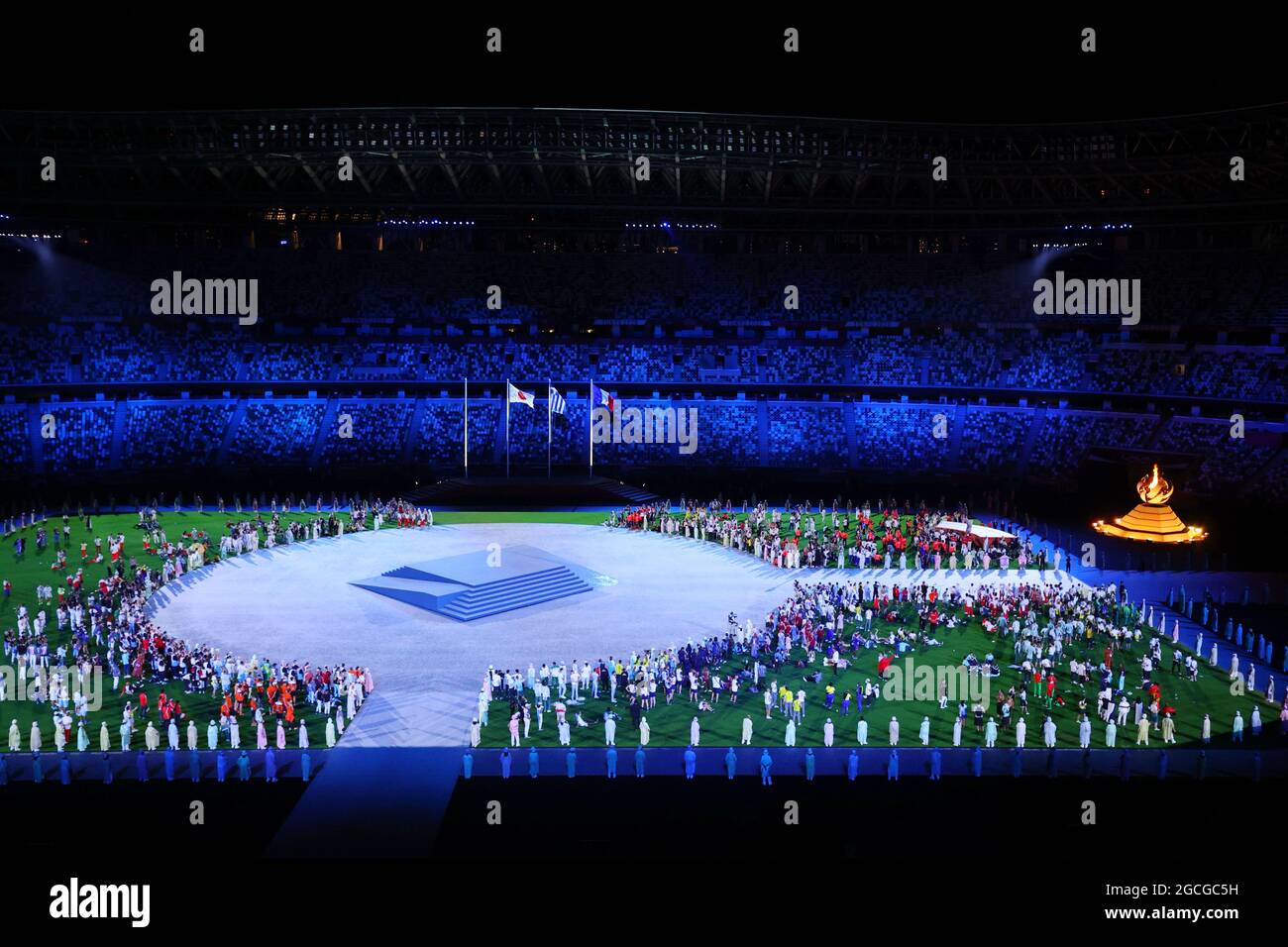 General view, AUGUST 8, 2021 : Tokyo 2020 Olympic Games Closing ...