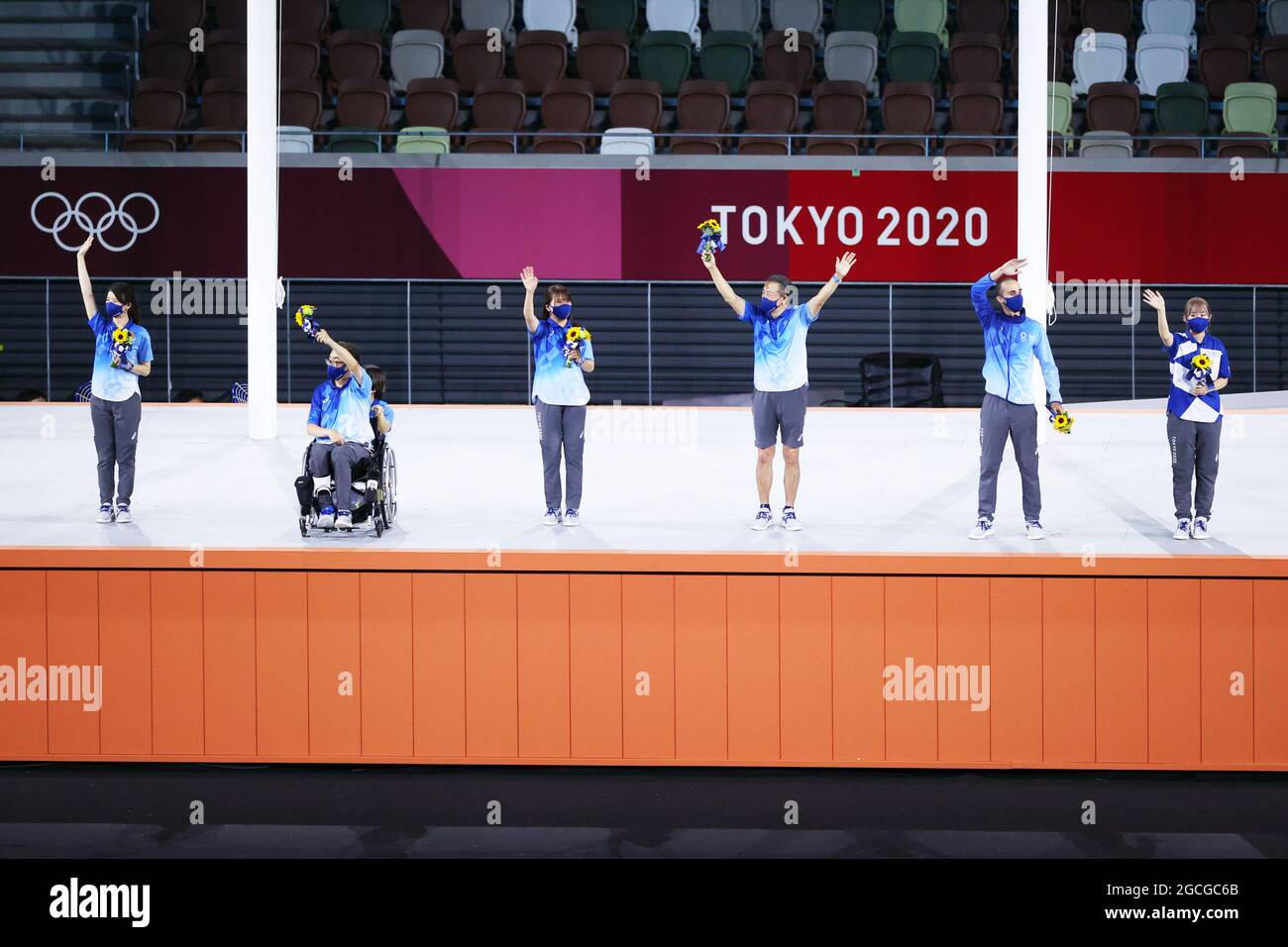 volunteers, AUGUST 8, 2021 : Tokyo 2020 Olympic Games Closing Ceremony ...