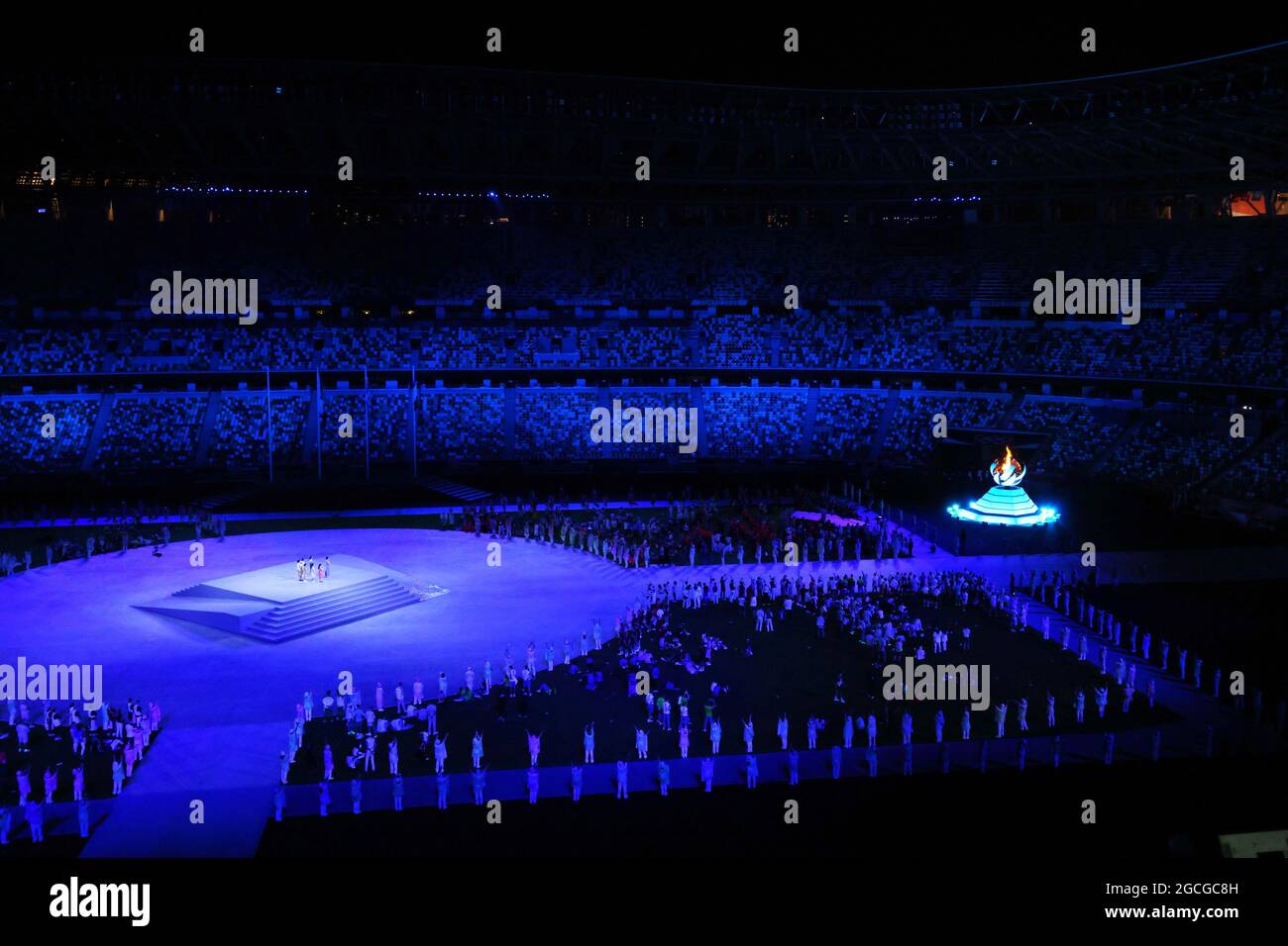 General view, AUGUST 8, 2021 : Tokyo 2020 Olympic Games Closing ...