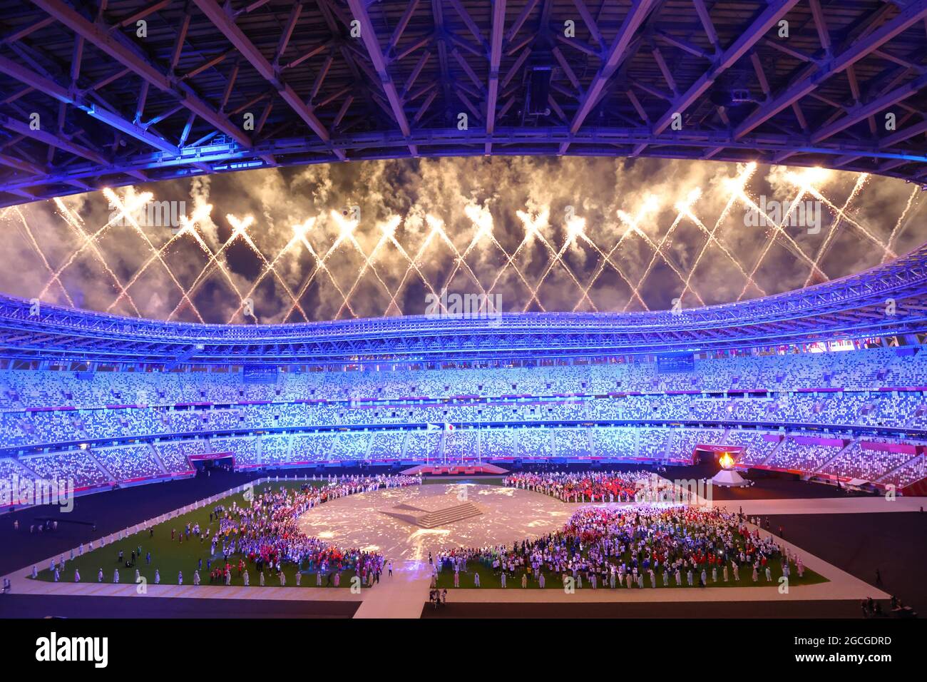 General view, AUGUST 8, 2021 : Tokyo 2020 Olympic Games Closing ...