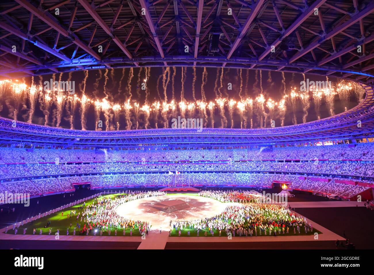 General view, AUGUST 8, 2021 : Tokyo 2020 Olympic Games Closing ...