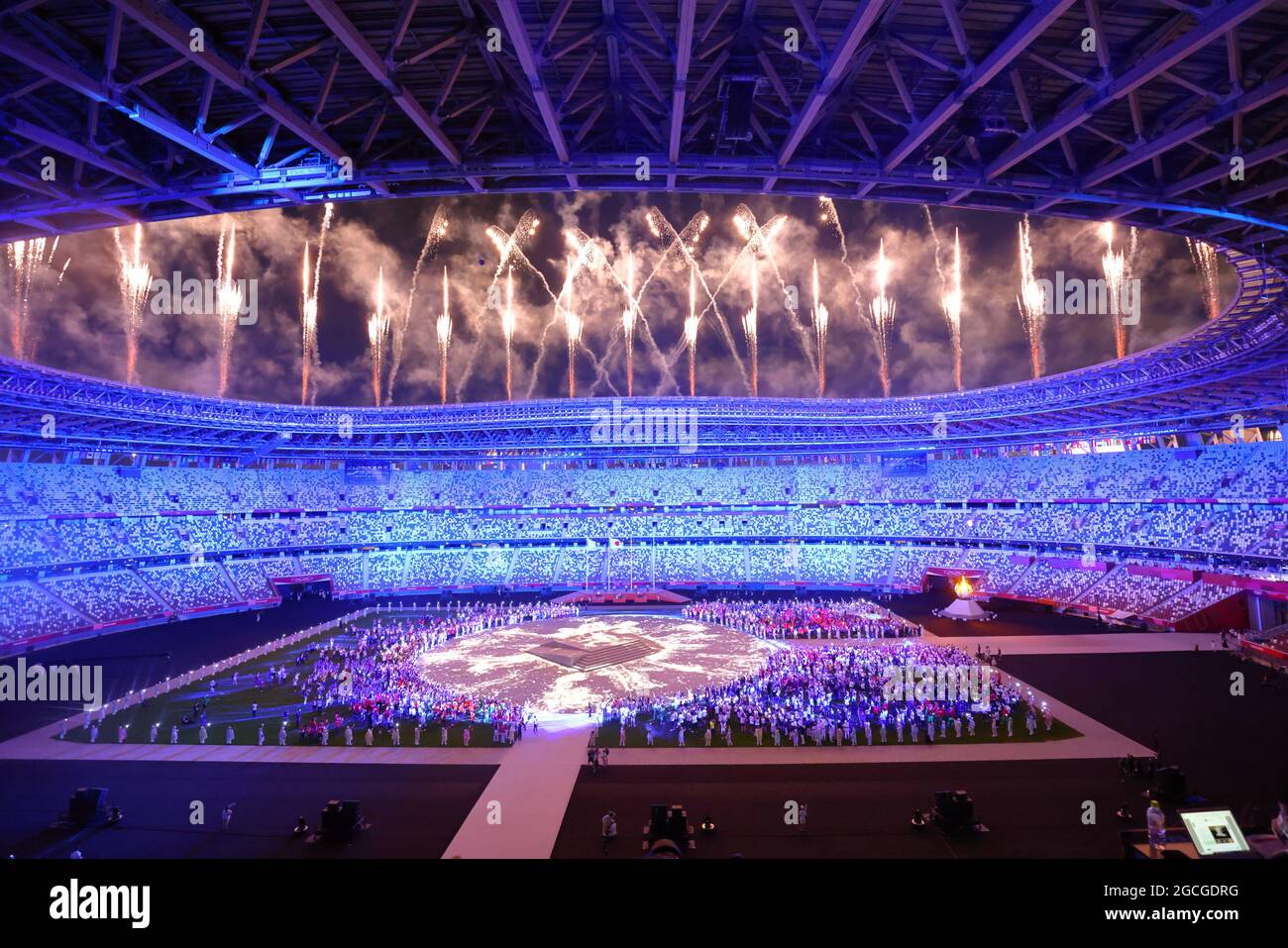 General view, AUGUST 8, 2021 : Tokyo 2020 Olympic Games Closing ...