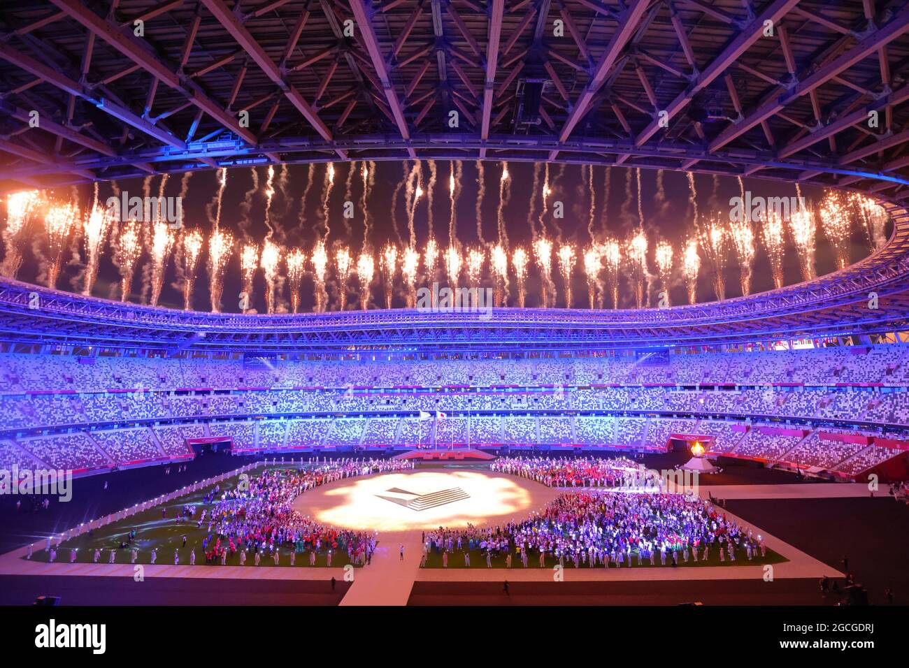 General view, AUGUST 8, 2021 : Tokyo 2020 Olympic Games Closing ...