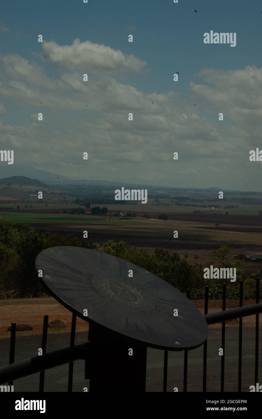 Hallorhan's Hill Lookout, Atherton Tablelands Qld, Australia, Toposcope ...