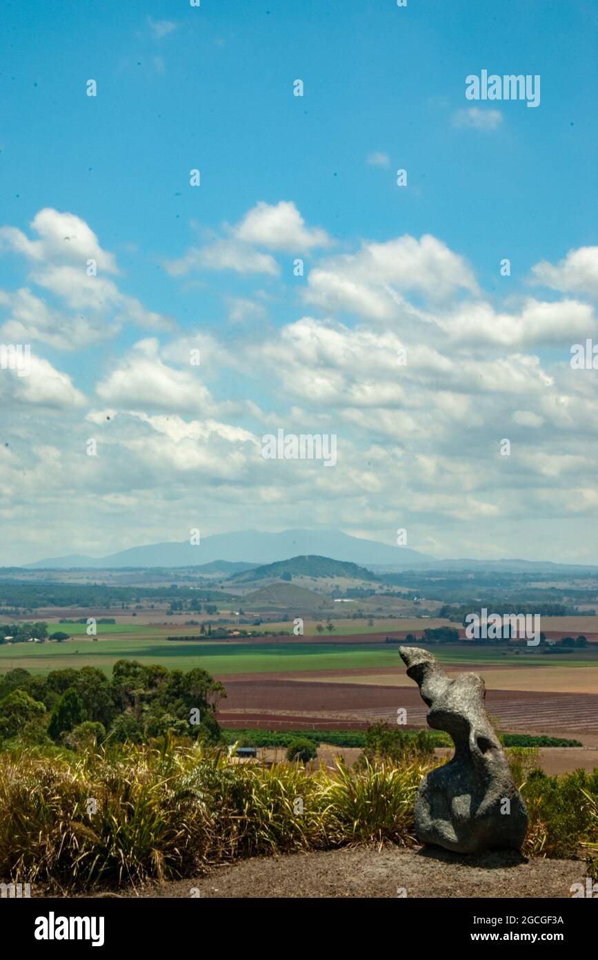 Atherton Tablelands from Hallorhan's Hill Lookout Stock Photo - Alamy