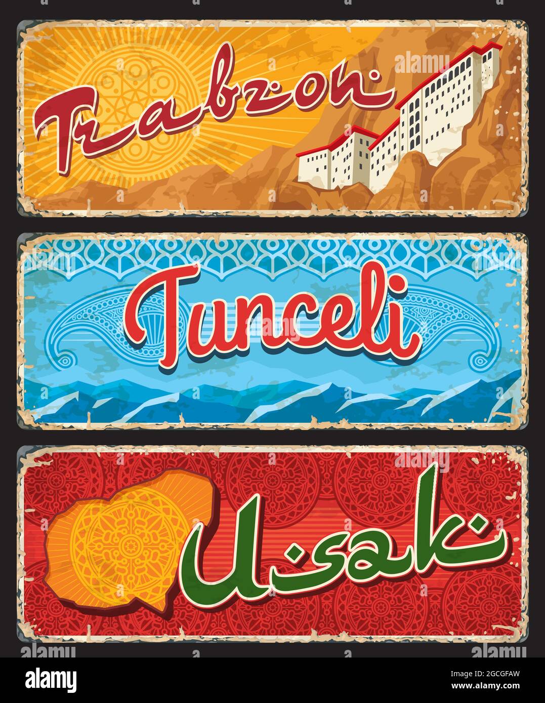 Turkish sign boards Stock Vector Images - Alamy