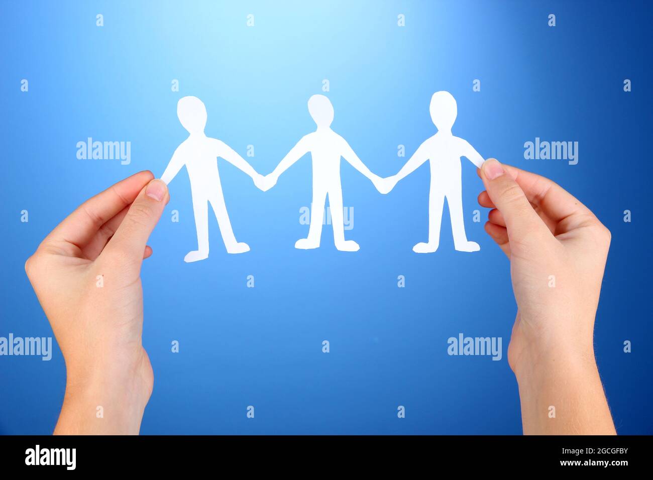 Joined hands in silhouette hi-res stock photography and images - Alamy
