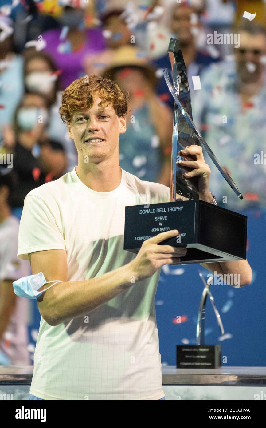 Jannik sinner championship trophy hi-res stock photography and images - Alamy