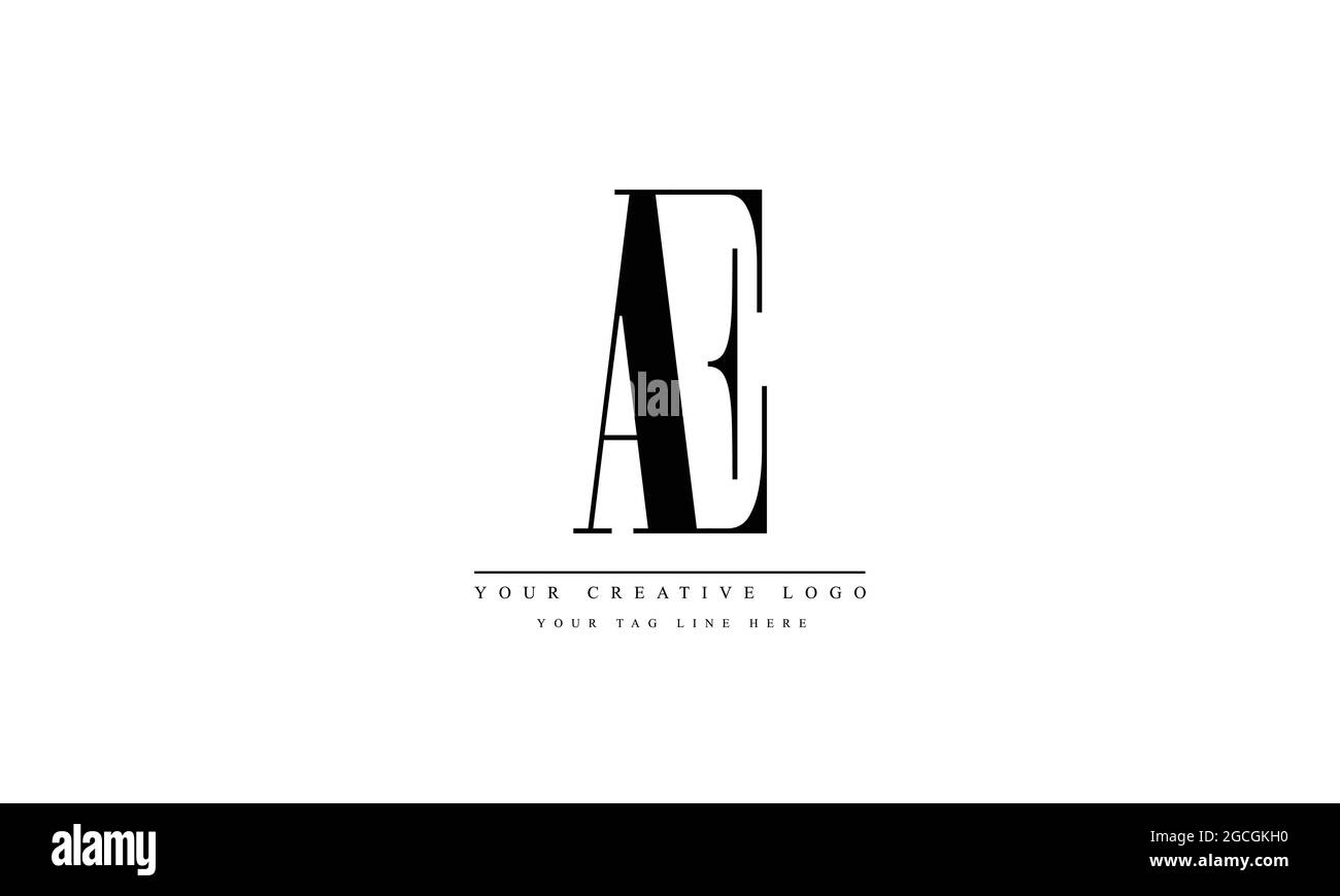 AE EA A E Abstract Vector Logo Monogram Template Stock Vector Image ae-ea-a-e-abstract-vector-logo-monogram-template-stock-vector-image